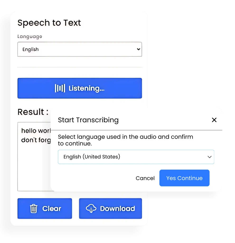 Solutions précises de conversion de la parole en texte