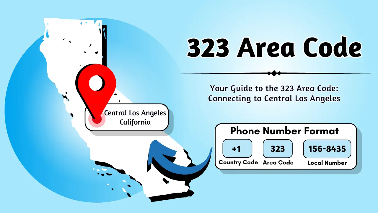 323 Area Code: LA Map, History & Phone Info | Easy Fix