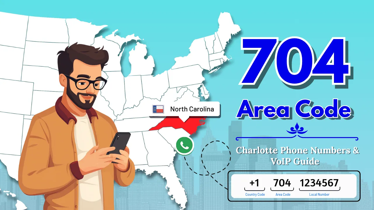 704 市外局番: シャーロットの電話番号と VoIP ガイド