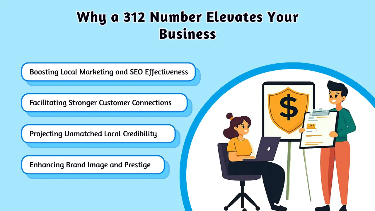 312 Area Code: Chicago Business Numbers by Rozper